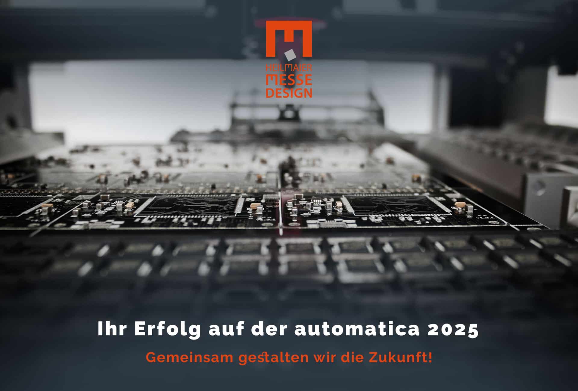 automatica 2025 München - Heilmaier GmbH Messedesign